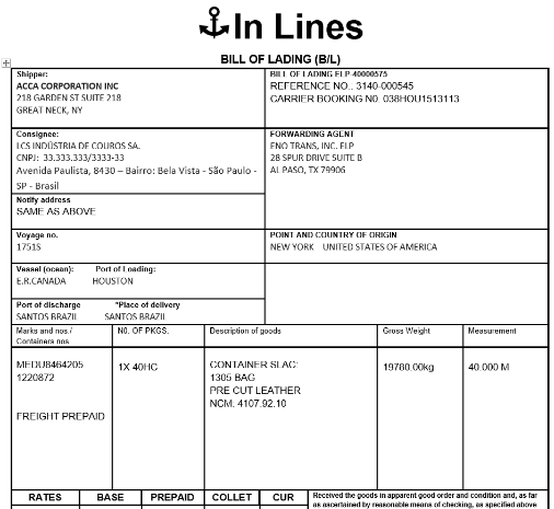 O que é BL no Comércio Exterior? Quais os tipos de BL?